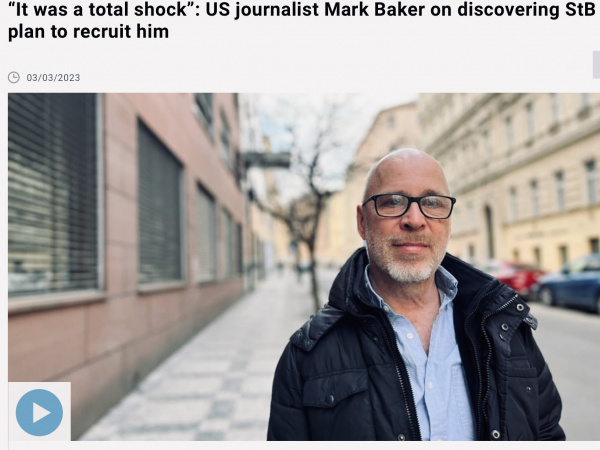 ‘It was a total shock’ | Mark Baker | Travel Writer in Prague